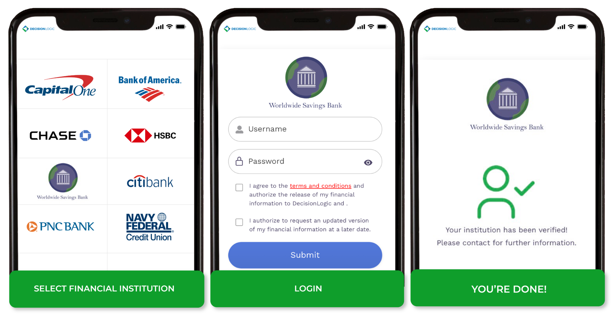 DecisionLogic | Secure and Instant Account Verification Services